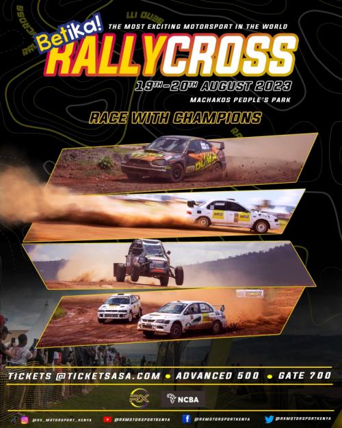 Get your tickets to Betika RallyCross