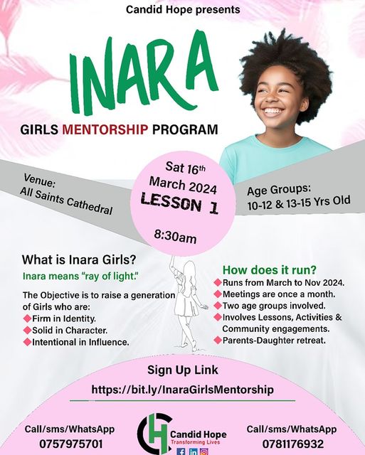 Get your tickets to INARA Girls Mentorship Program