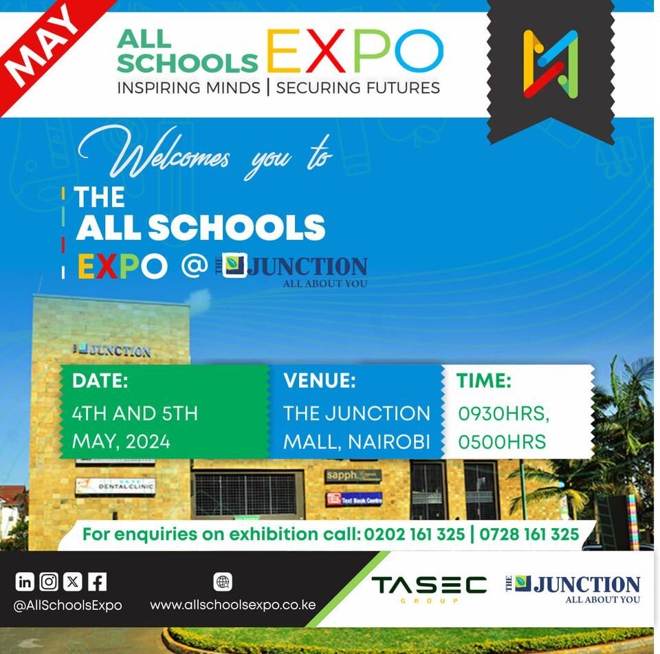 Get your tickets to All Schools Expo - The Junction Mall Nairobi