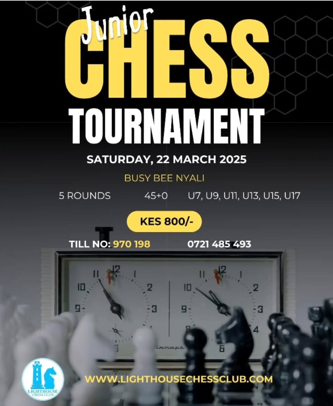 Junior Chess Tournament 2025: Checkmate in Nyali, Mombasa!